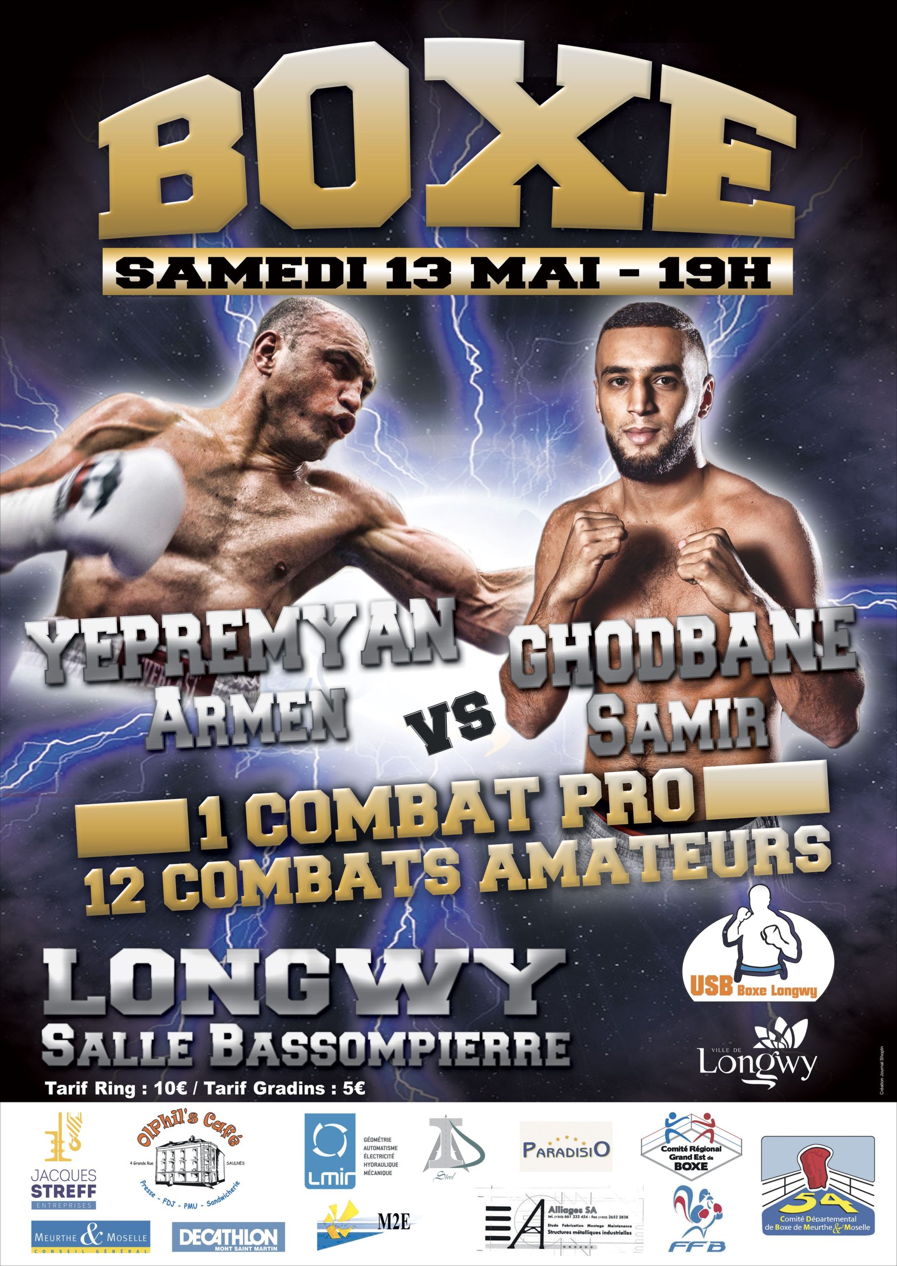 Gala de Boxe - Mairie de Longwy